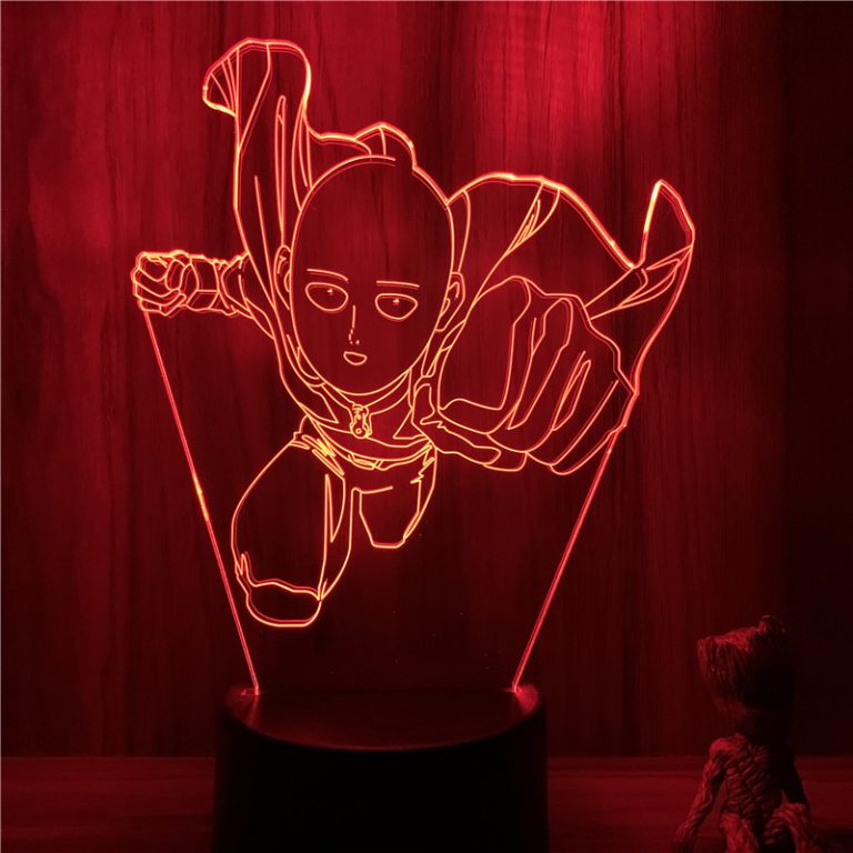 One Punch Man Led Lamps Collection 2025