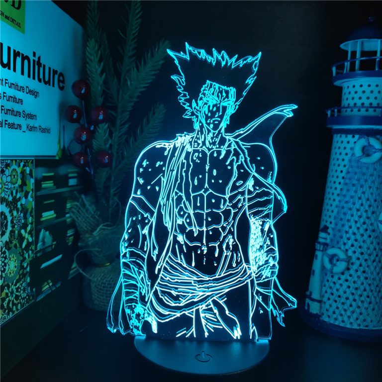 One Punch Man Garou 3D Illusion Lamps - One Punch Man Merch