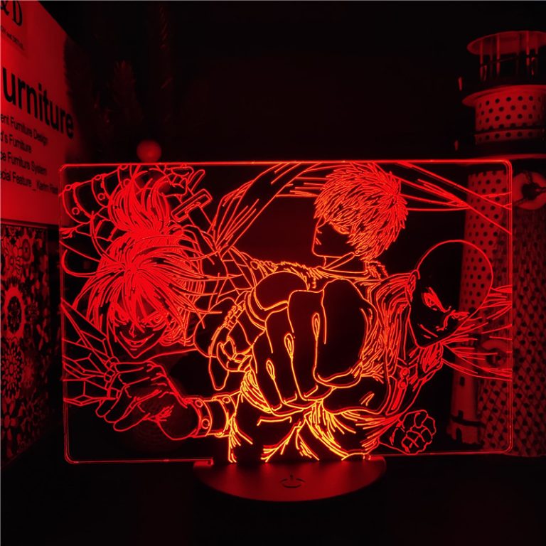 One Punch Man Led Lamps Collection 2025
