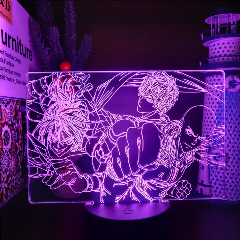 One Punch Man Led Lamps Collection 2025