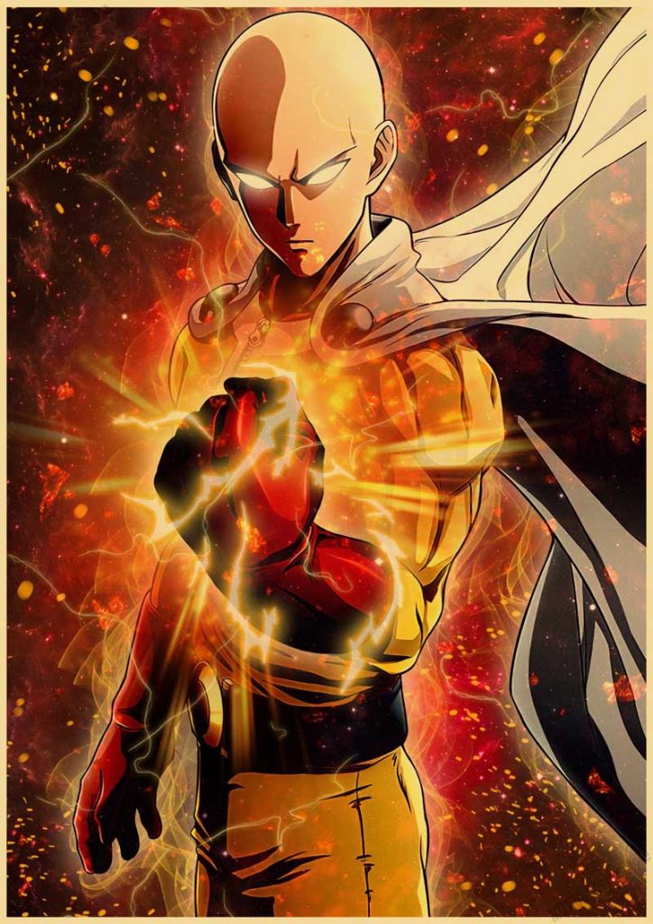 Epic Punch Saitama One Punch Man Posters - One Punch Man Merch